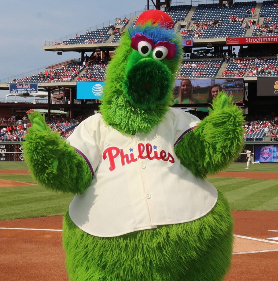 The Phillie Phanatic of 32+ Years A.K.A. Tom Burgoyne Speaking About My ...